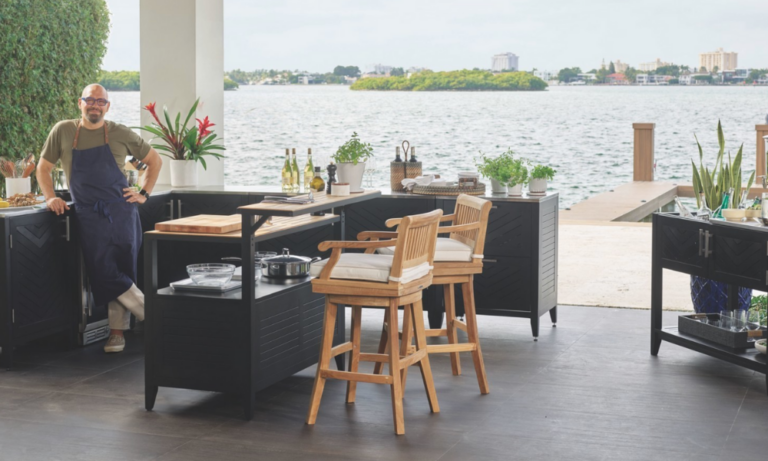 Frontgate collaborates with chef on outdoor kitchen collections ...